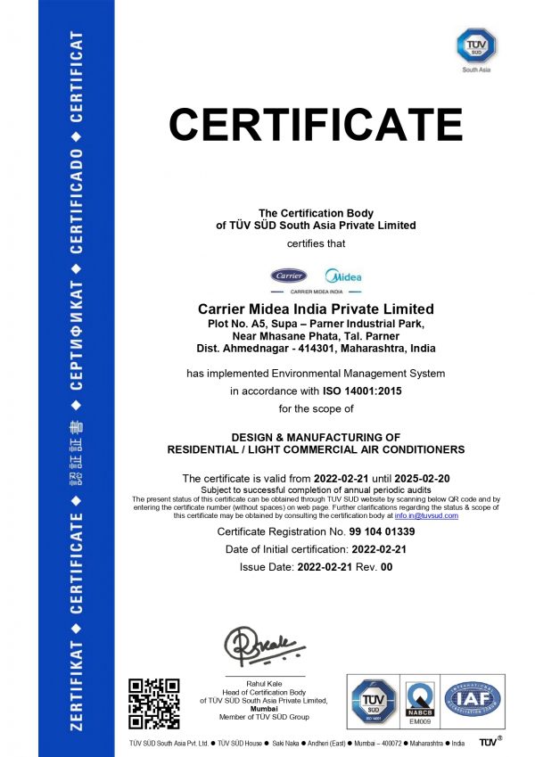 About Us - Carrier Midea India