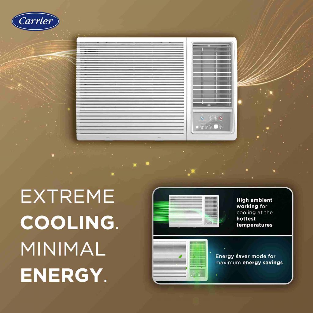 ESTRELLA FXi 5 STAR Window Inverter AC - Carrier Midea India