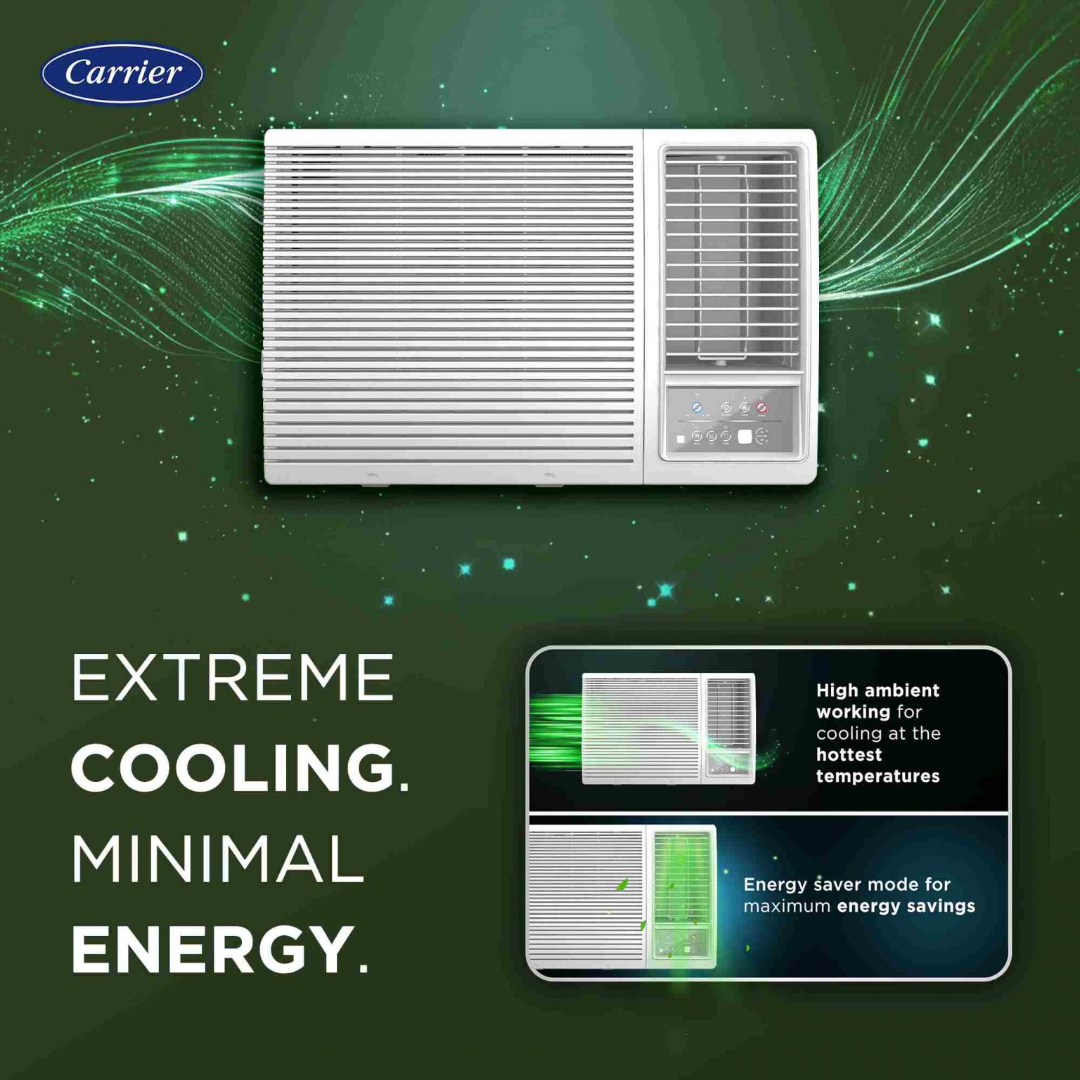 ESTRELLA FXi 3 STAR Window Inverter AC - Carrier Midea India