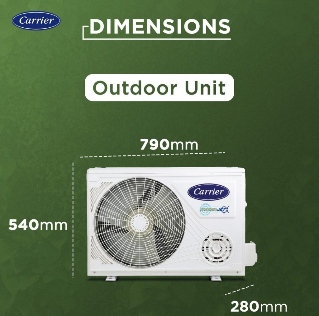 INDUS H&C 3 Star Inverter AC - Carrier Midea India