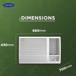 ESTRELLA FXi 3 STAR Window Inverter AC - Carrier Midea India